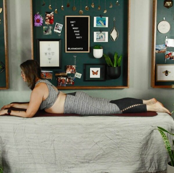 Yoga with Laura: 3 Modifications of Sphinx Pose - Laura Meihofer